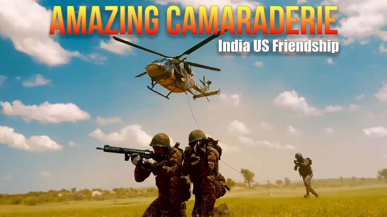 Amazing Camaraderie | US Army & Indian Army Joint Military Action ...