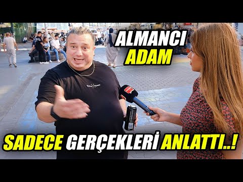 Almanya'dan geldi bütün ezberleri bozdu !!! | Sokak Röportajları