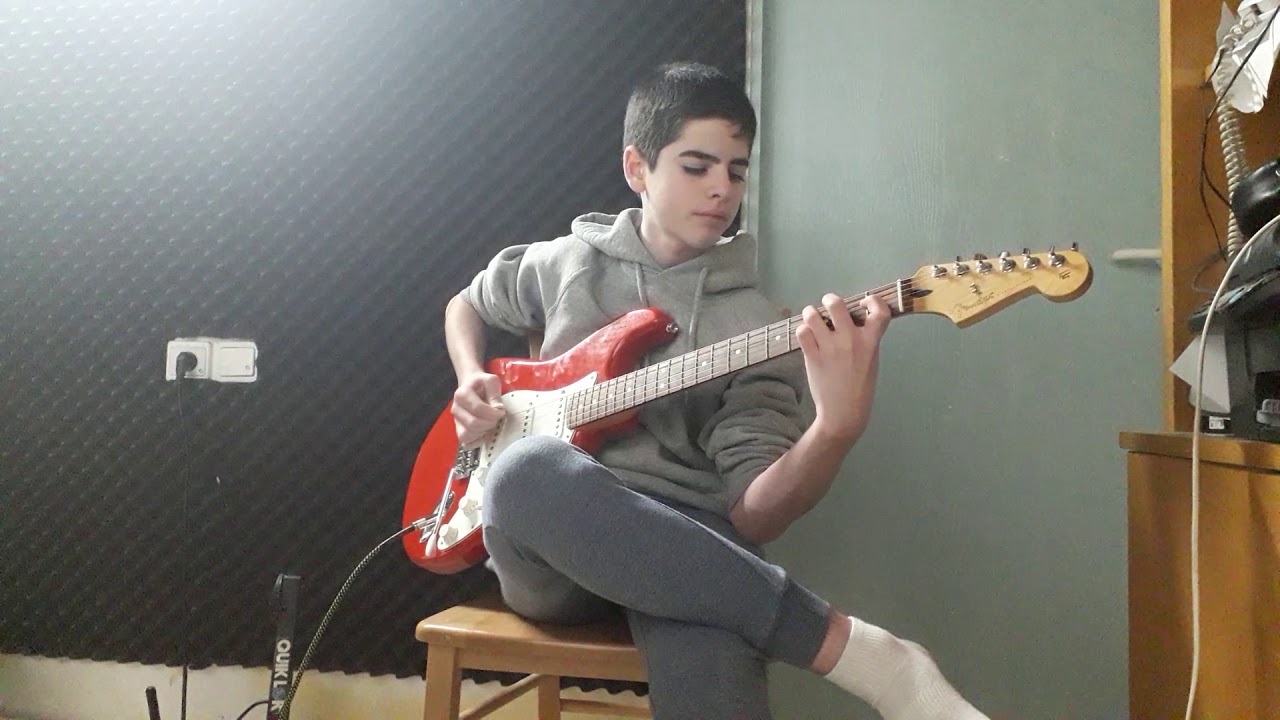 Bon Jovi - You give Love a Bad Name - Yuval Guitar Cover - YouTube