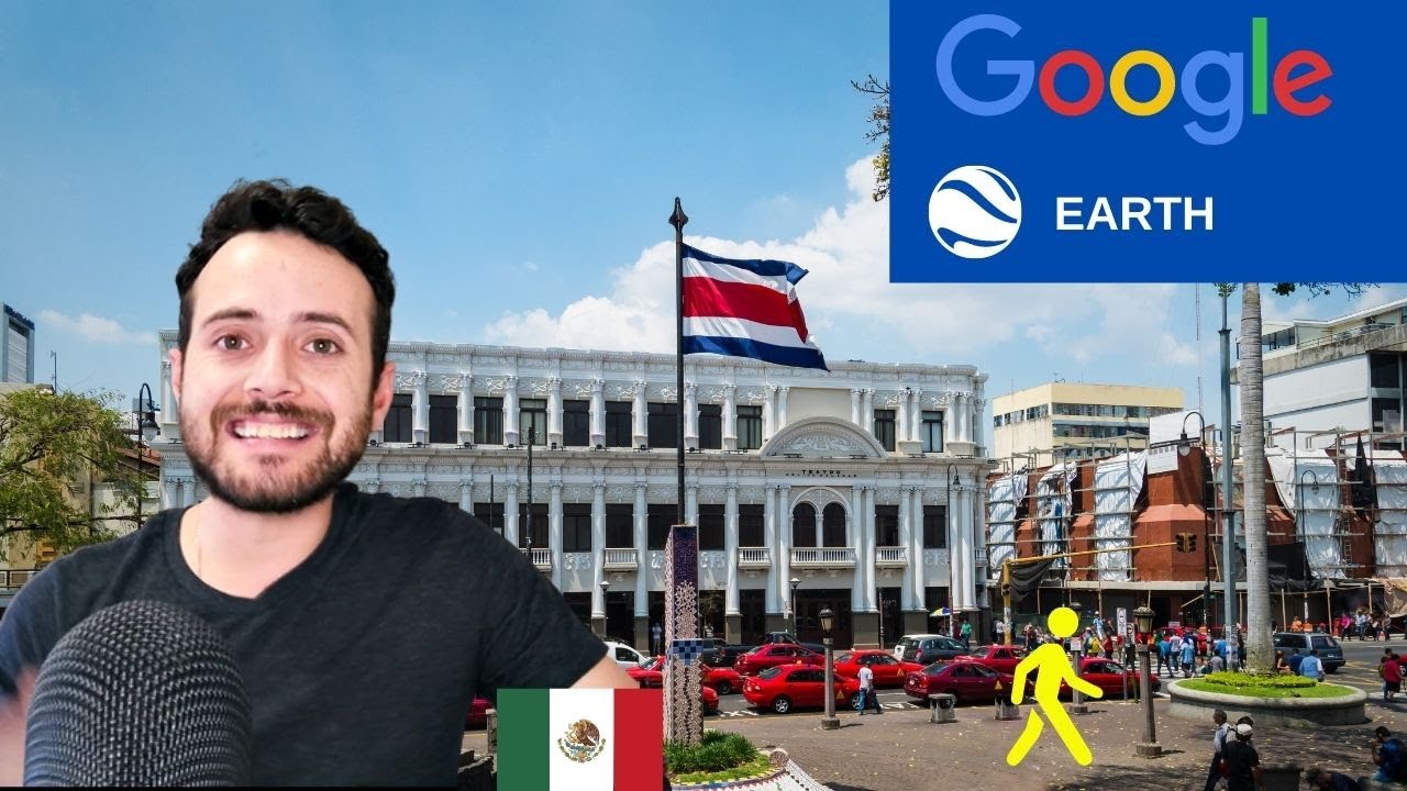 CONOCIENDO SAN JOSE COSTA RICA | Google Earth. - YouTube