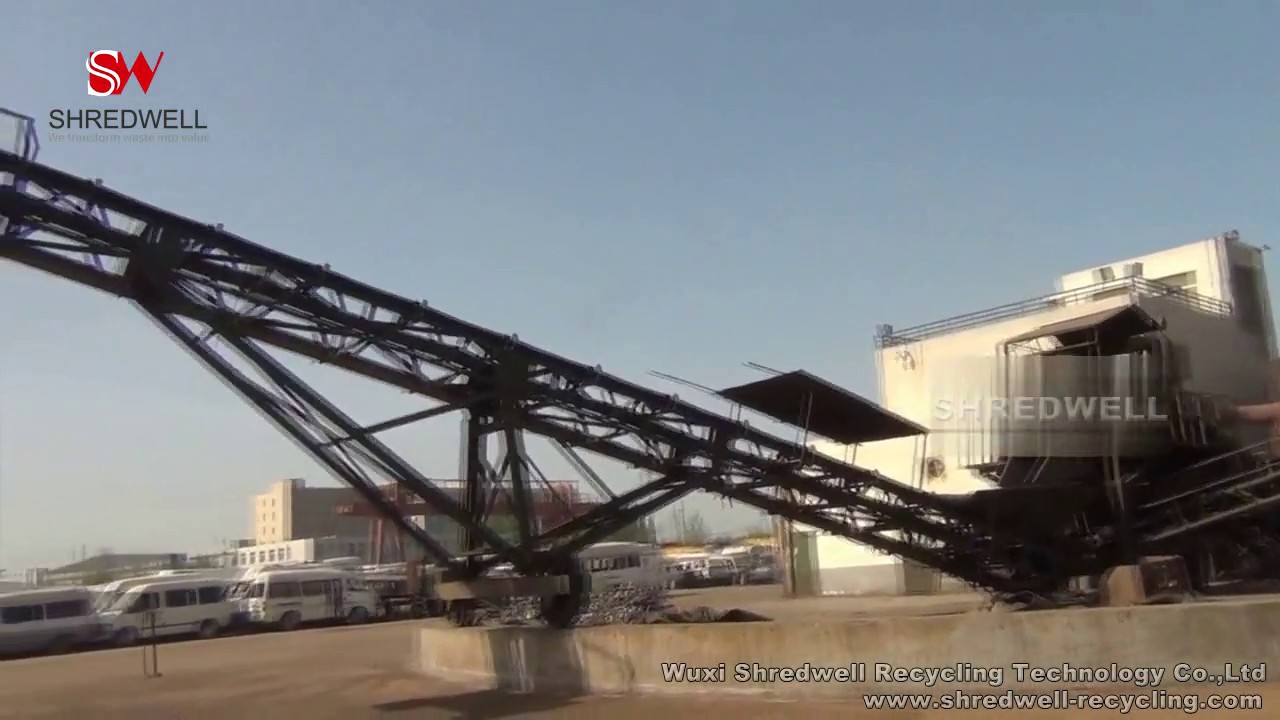 Metal Shredding Plant|Car Recycling Line|Scrap Car Shredding System ...