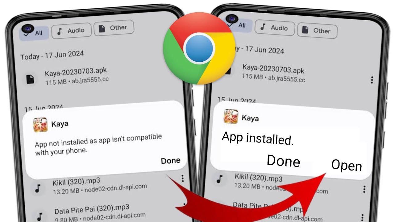 Application non installée | Application incompatible avec votre ...