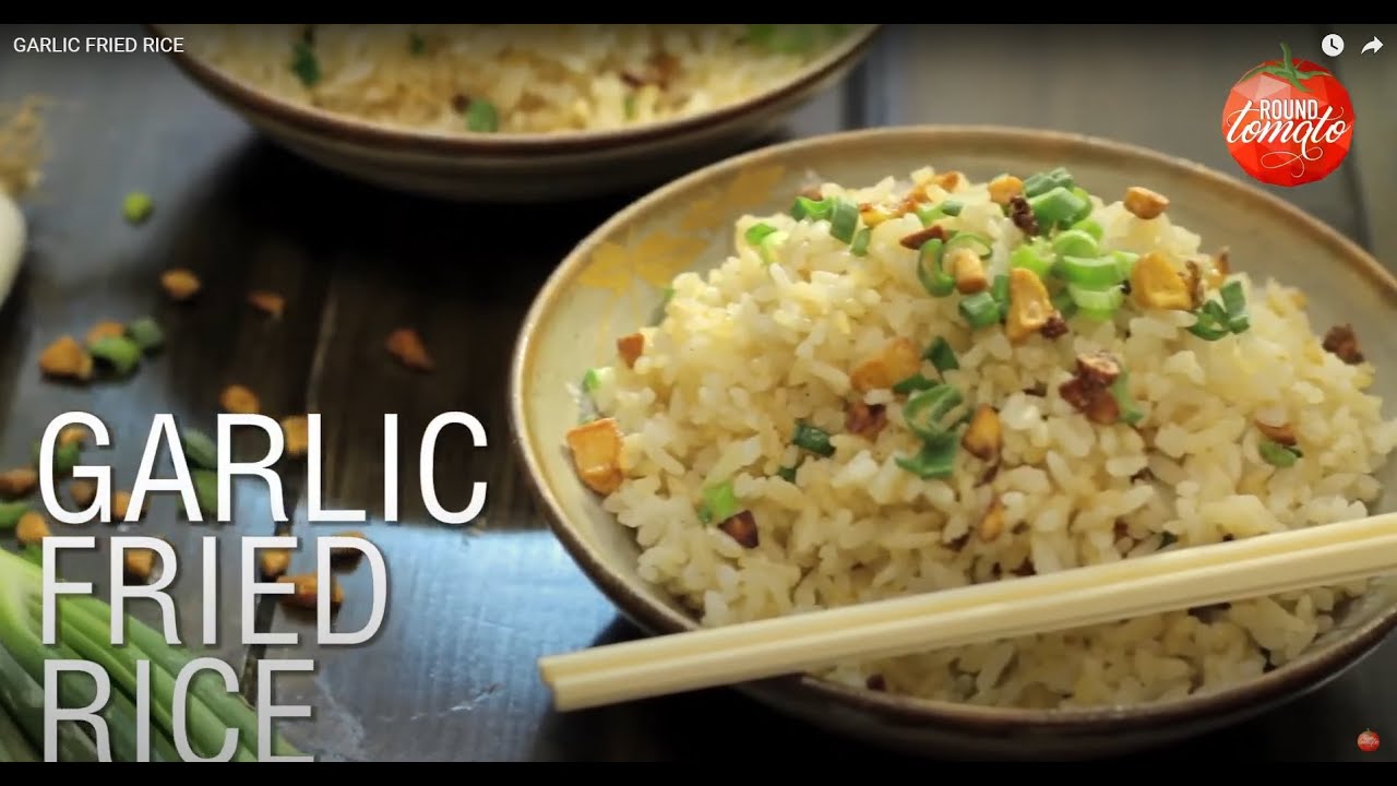 Garlic Fried Rice | Garlic rice | Quick Recipes | Chilli Garlic Rice In ...