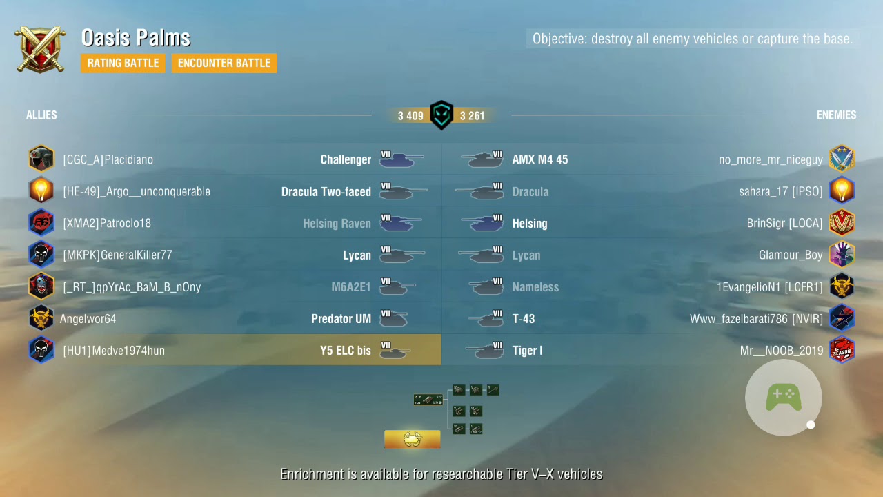 WOT Top gun csata Y5 ELC bis - YouTube