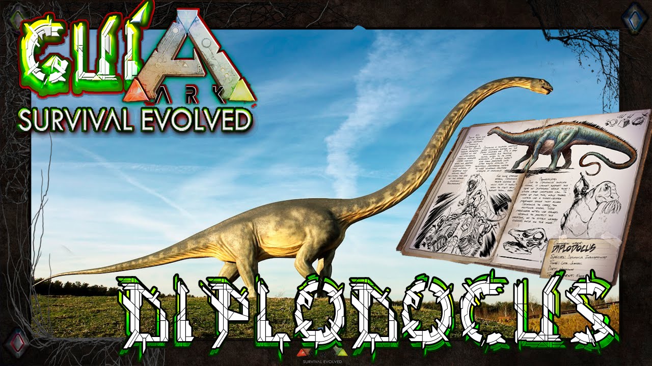ARK Survival Evolved | Dossier DIPLODOCUS | La mejor guía en Español ...