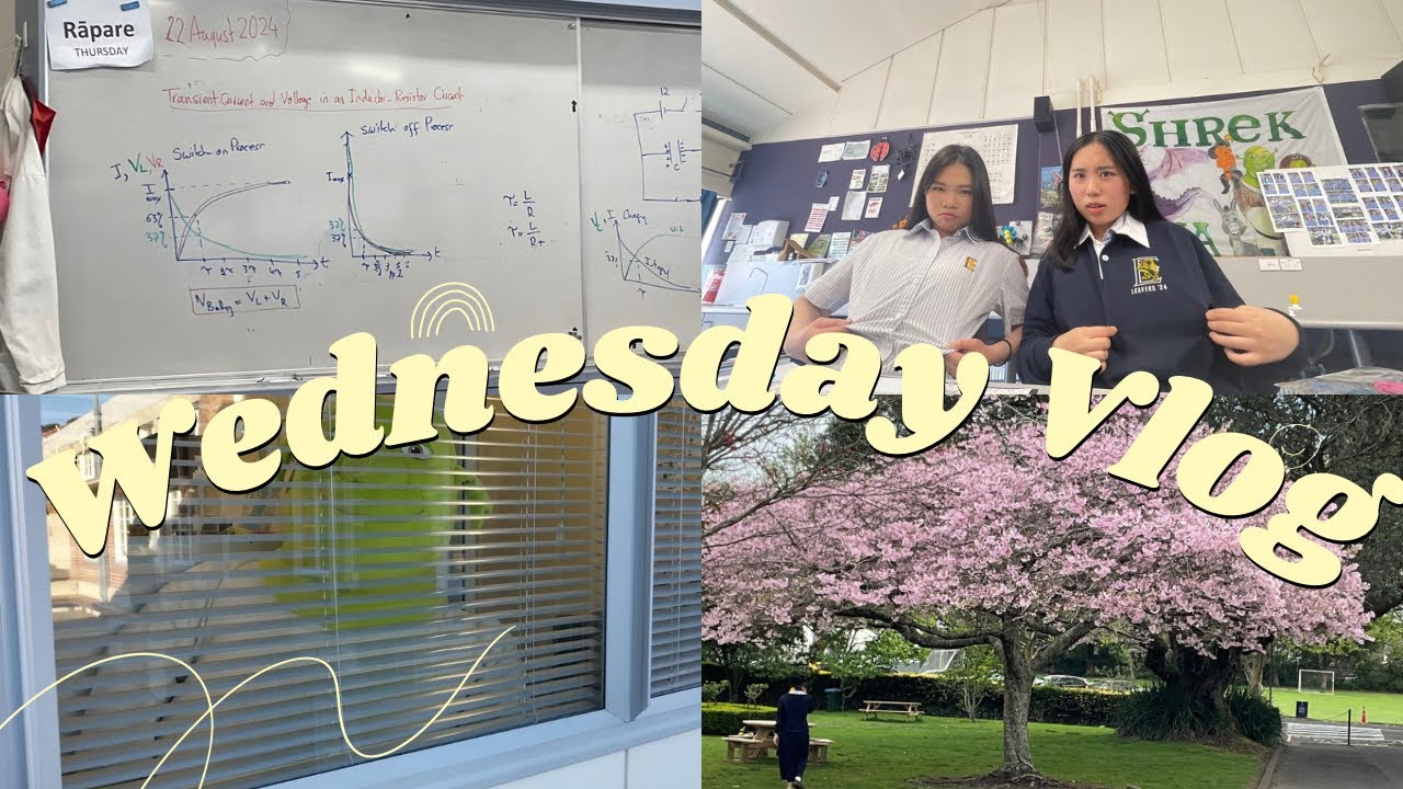 Wednesday School Vlog!!! LAST WEEK OF TERM 3 - YouTube