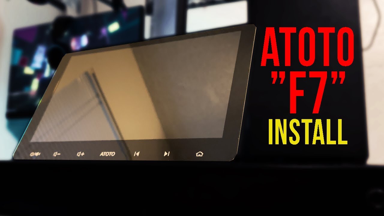 FINALLY INSTALLING A DOUBLE DIN! (ATOTO F7 10 INCH INSTALL) - YouTube