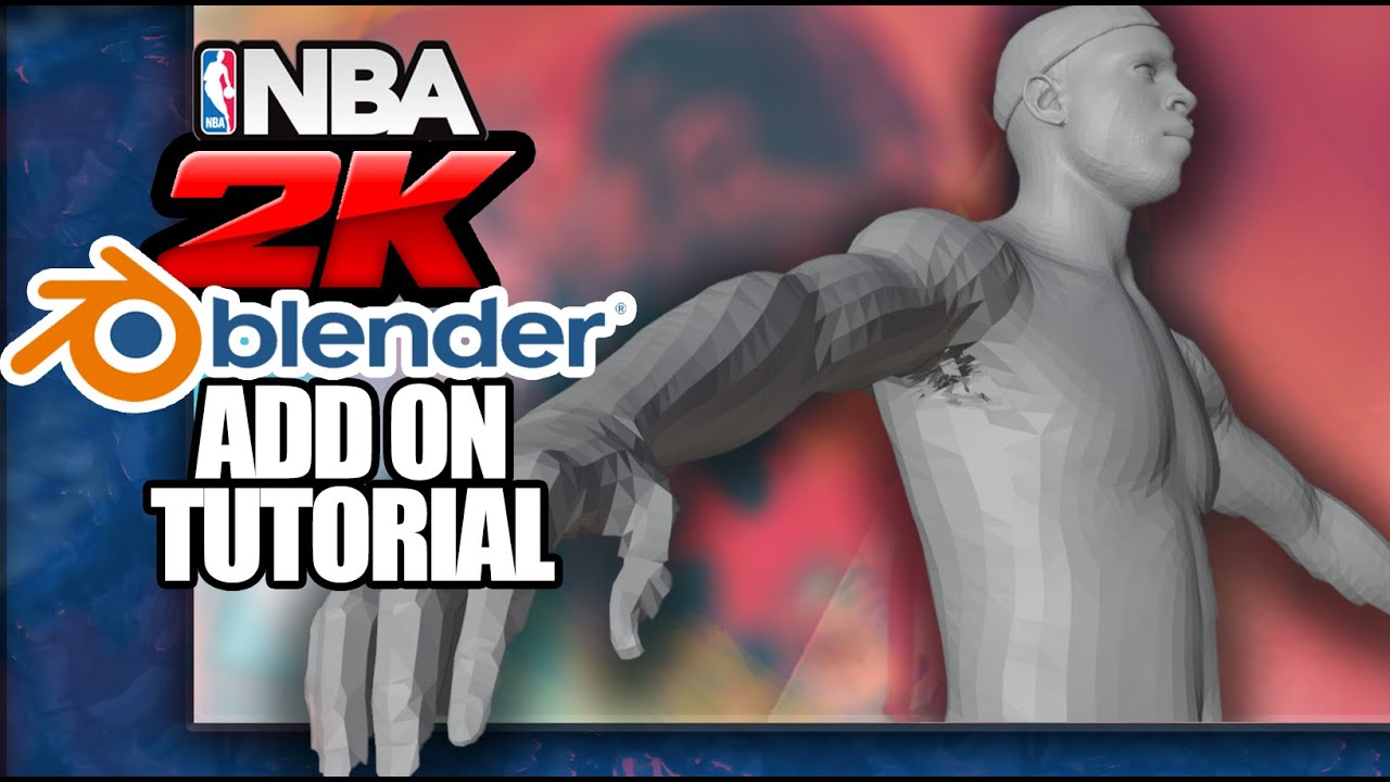 Install Blender Add on for NBA 2K 3D Models (Blender 2.93.5 update ...