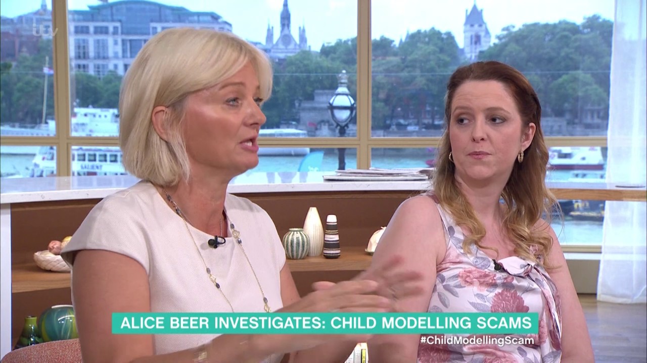 Alice Beer Investigates Child Modeling Scams | This Morning - YouTube