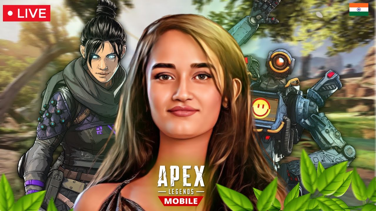 Apex Legends Mobile Girl Live ️ | Day Two | Learning Gyro | Axom - YouTube