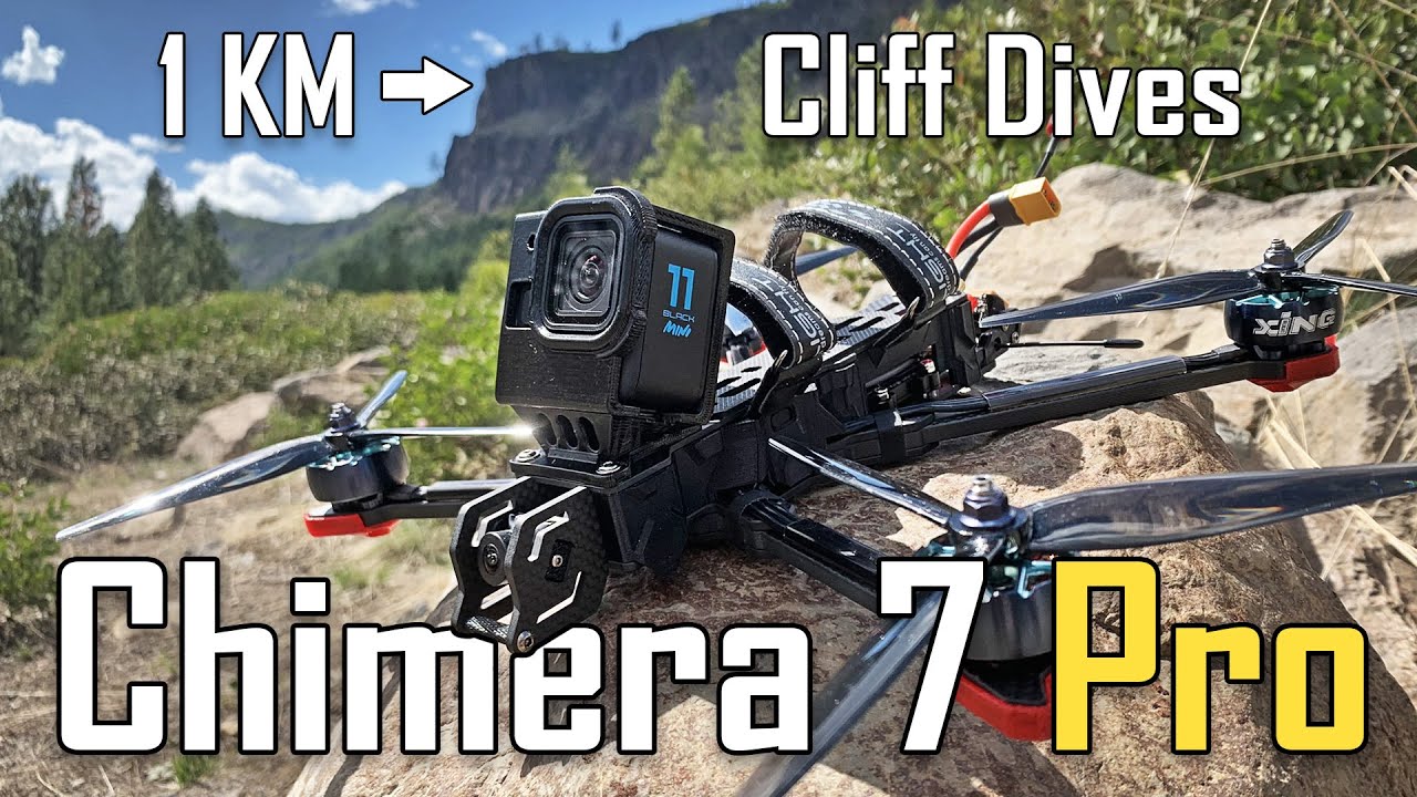 Exploring an Epic FPV Dive Spot 1 KM Away // Chimera 7 Pro Analog - YouTube