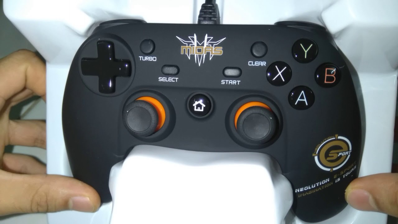รีวิวจอย Midas Gen 2 จากค่ายสีส้ม Neolution E-Sport - YouTube