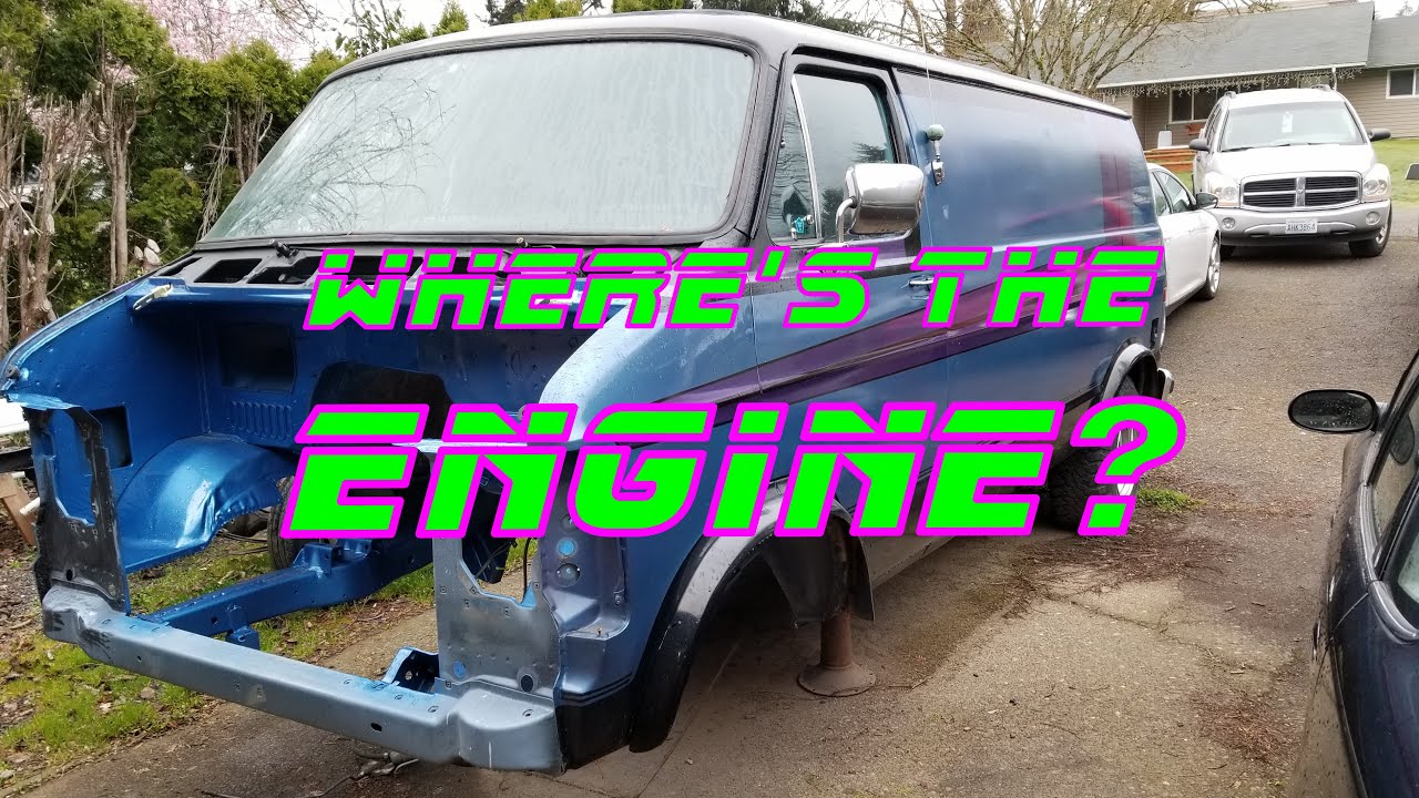 We've got an engine for our Dodge van tow rig - YouTube