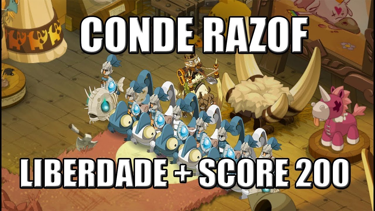[Dofus] Conde Razof a 8 - Liberdade + Score 200 (ao vivo) - YouTube