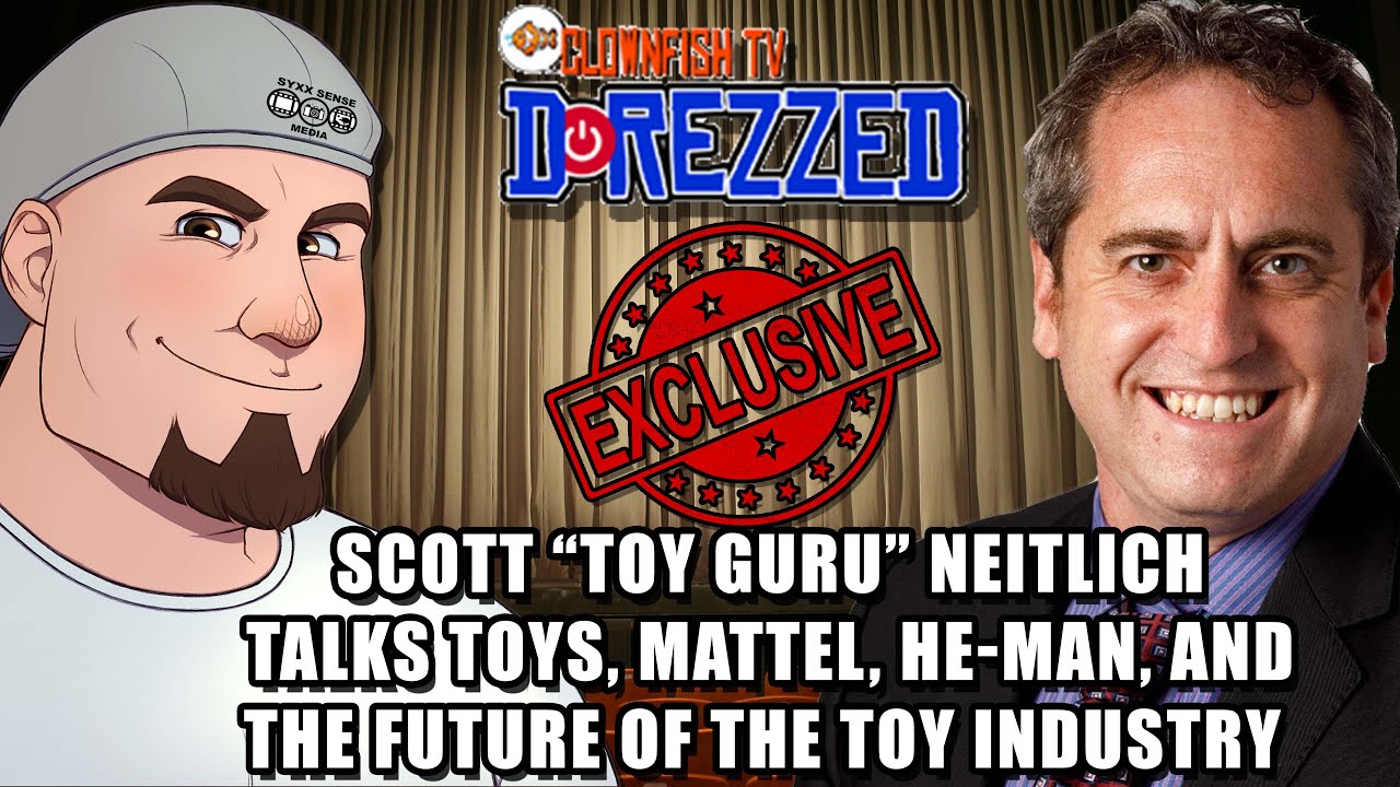 Scott 'Toy Guru' Neitlich Talks Mattel, He-Man, The Toy Industry - YouTube