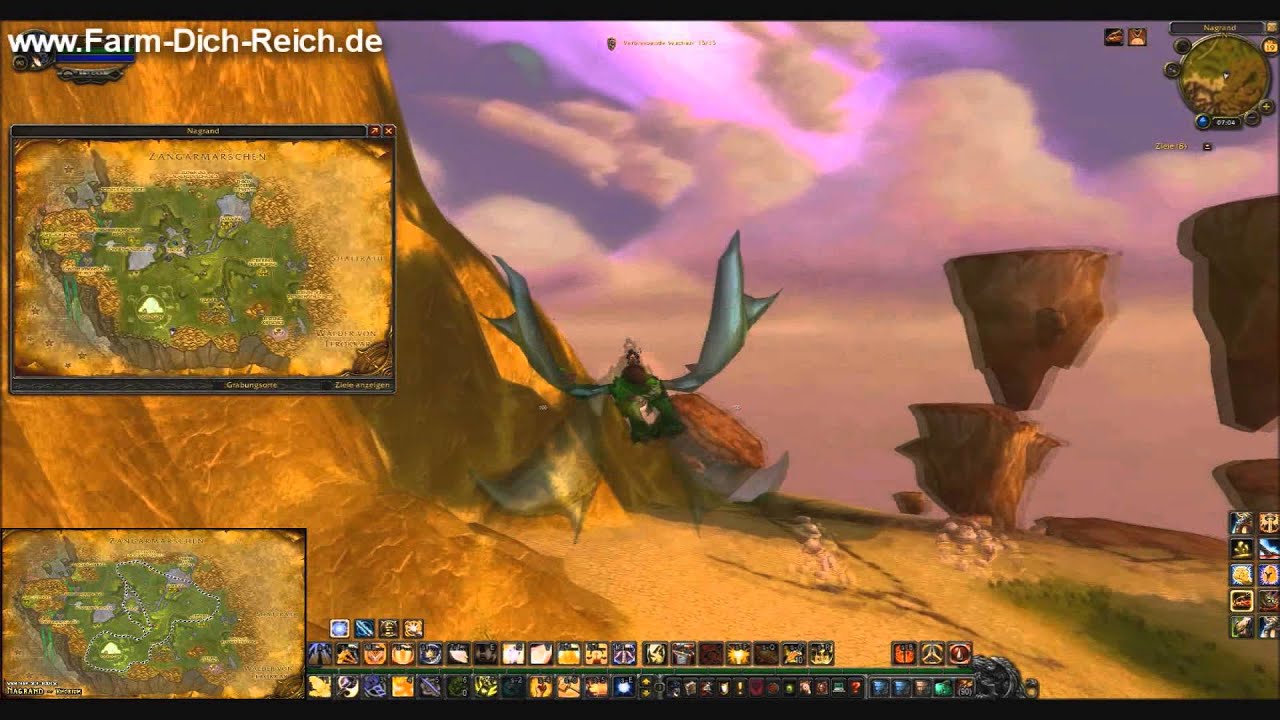 Khorium farmen - Nagrand - YouTube