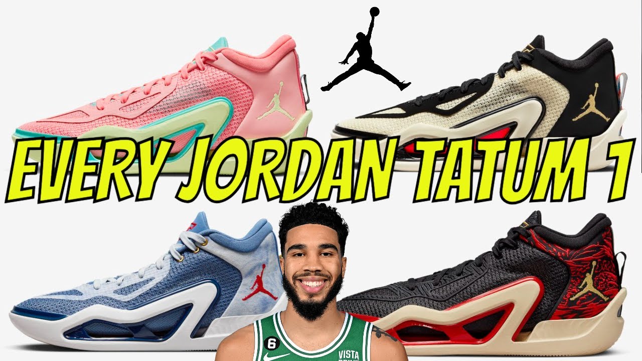 Rating Every Jordan Tatum 1! What's The BEST Colorway ? - YouTube