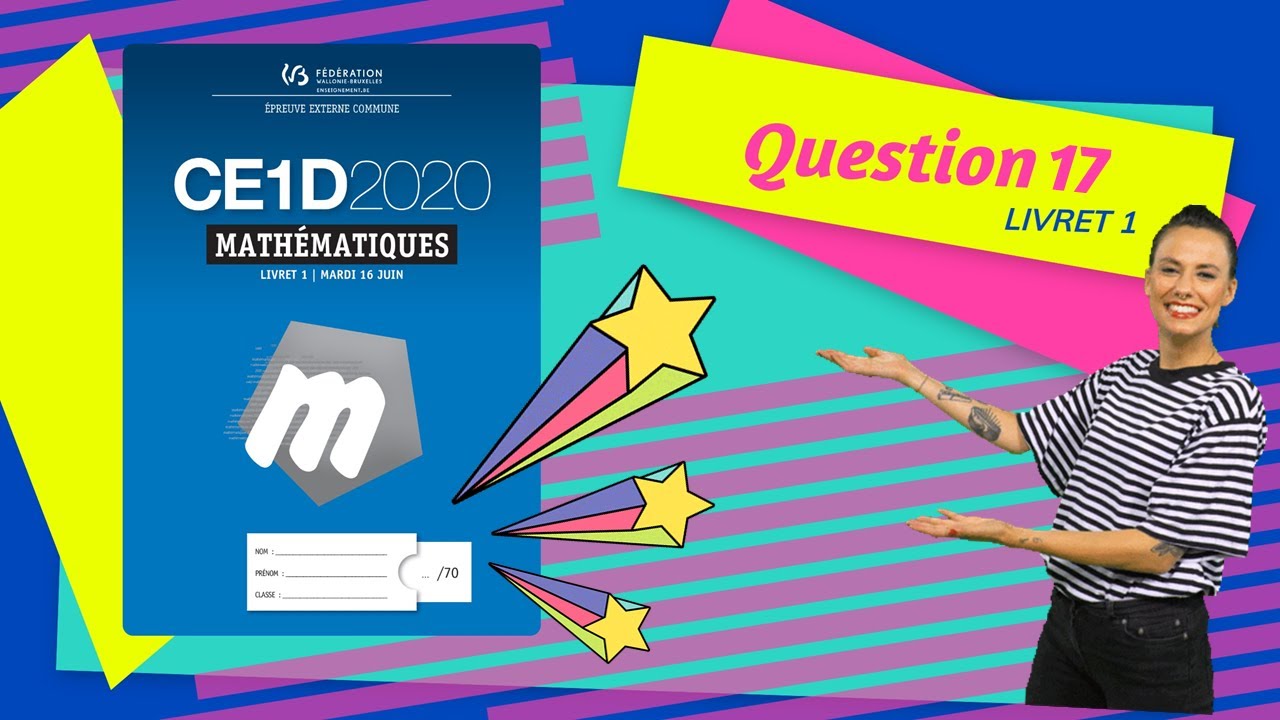 📌 Question 17 #CE1D math 2020-2021 ️ Fractions ️ Déterminer fractions ️ ...