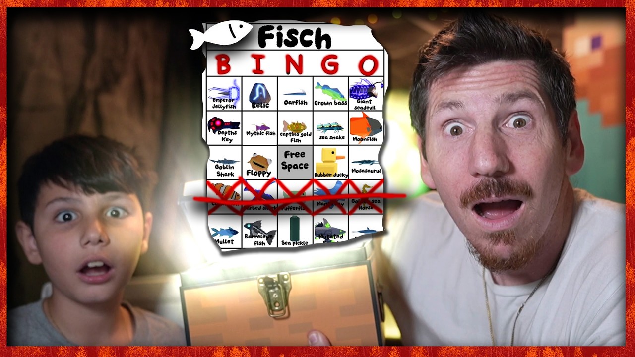 Fisch BINGO Challenge: A Hilarious Deep Sea Adventure! - YouTube
