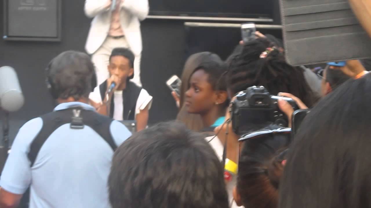 Jaden Smith Rapping Live - YouTube