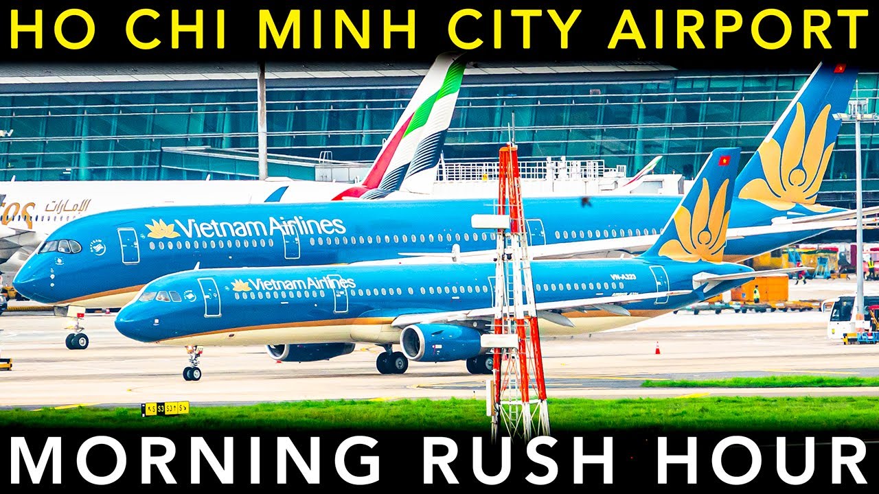 PLANE SPOTTING at Ho Chi Minh City | VIETNAM's BUSIEST AIRPORT ...