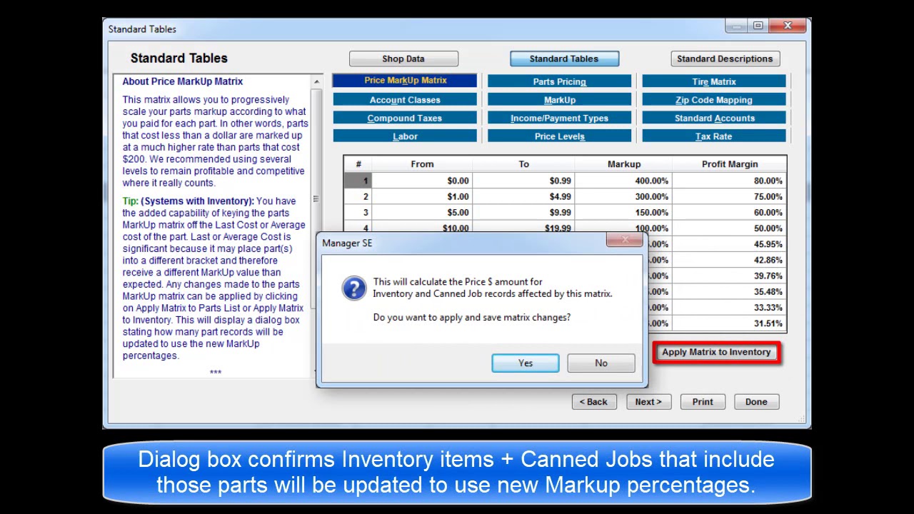 ShopKey SE - Setup Markup Matrix - YouTube