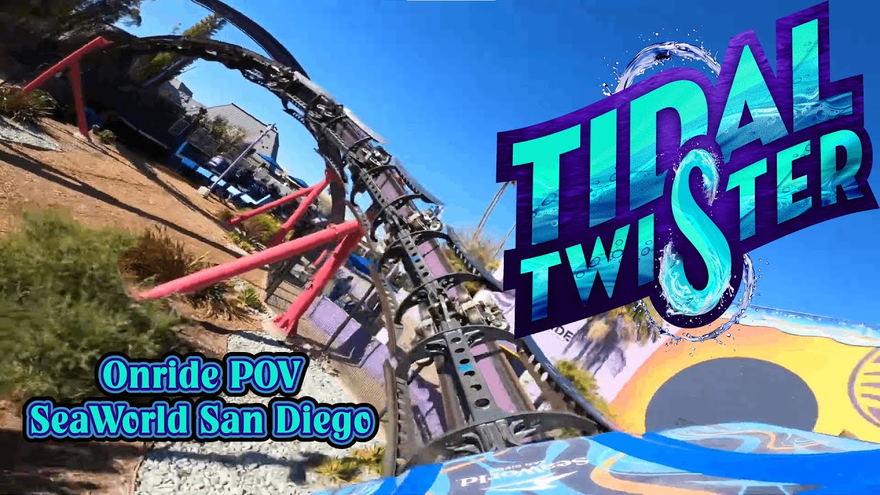 Tidal Twister POV - SeaWorld San Diego - YouTube