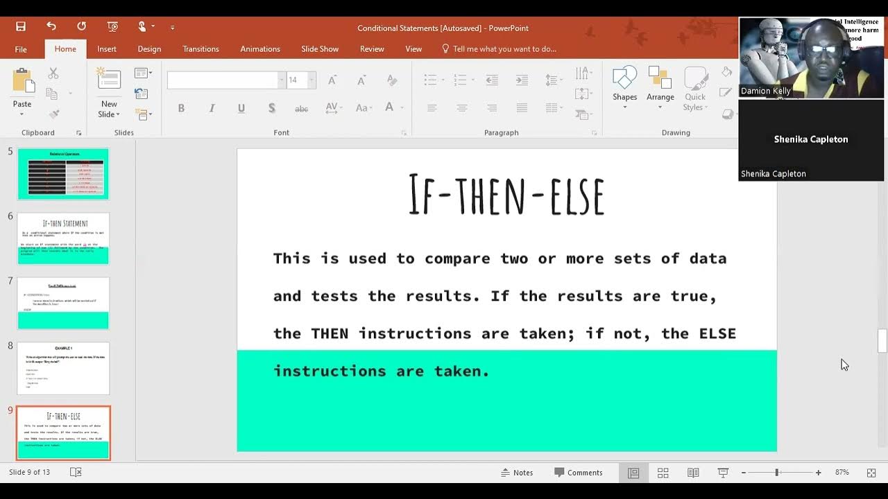 Conditional Statements in Algorithm - YouTube