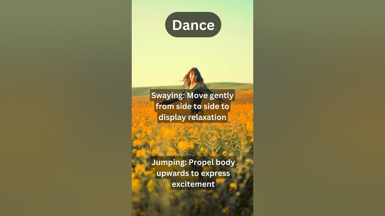 Dynamic Dance: Expressing Emotions Through Movement - YouTube