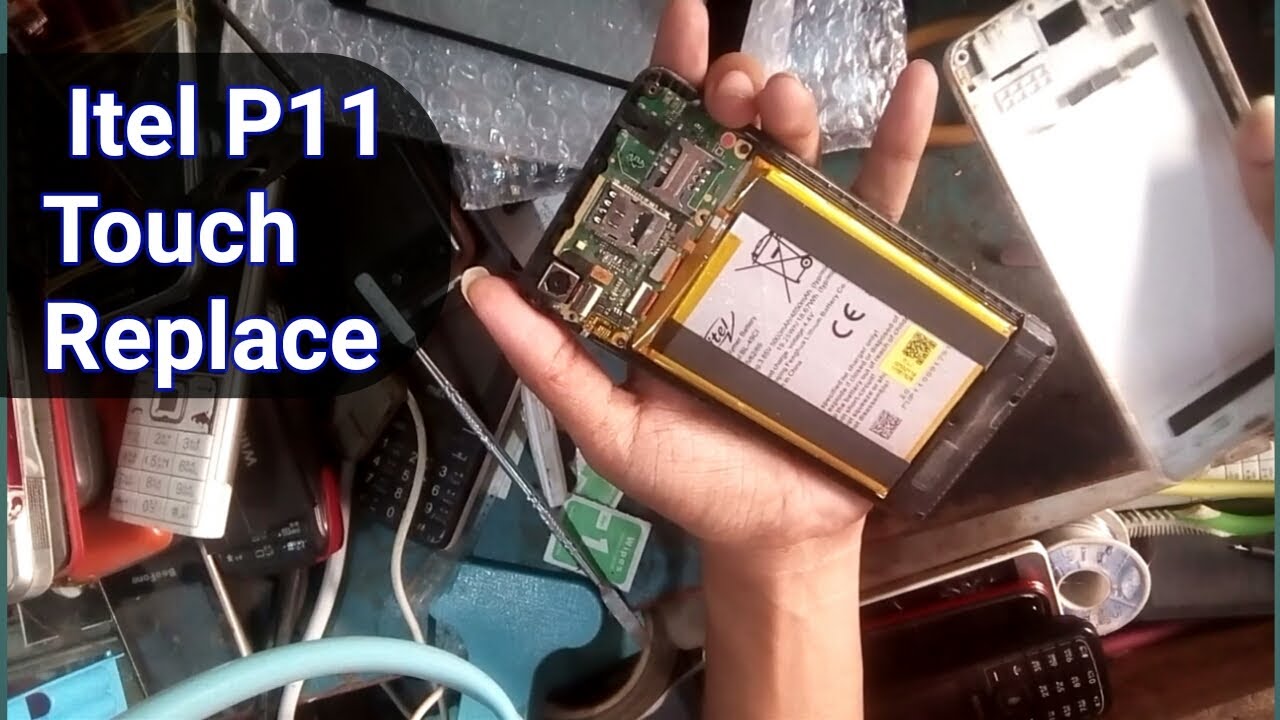 Itel p11 touch replace // Touch not working //New touch setup - YouTube