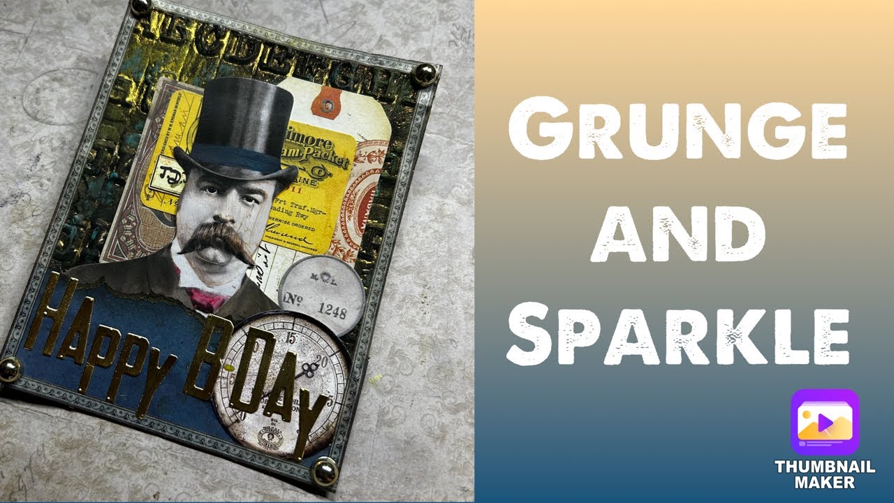 TFJ Inspiration Ave: Hats off to Our Men: Grungy Birthday Card With ...