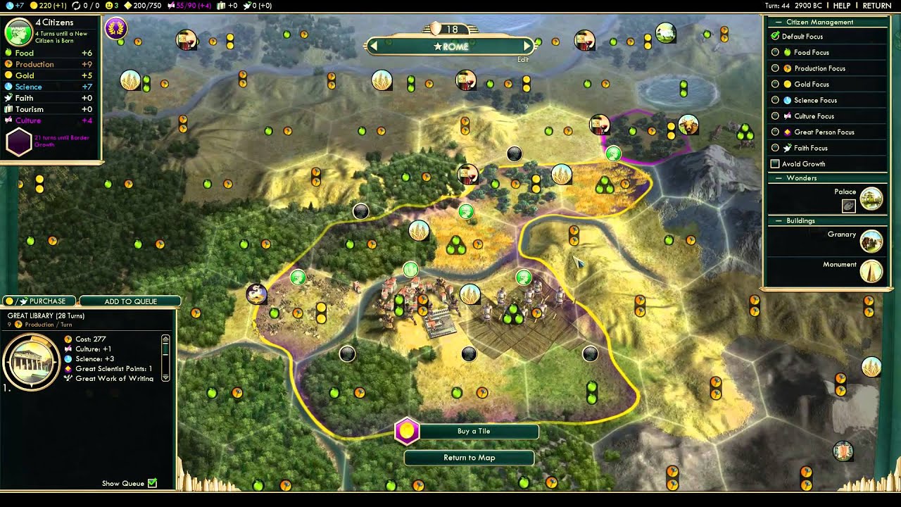 Civ 5 - Roman Conquest - Part 1 - Let the journey begin. - YouTube