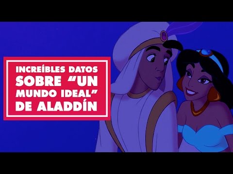 Increíbles datos sobre "Un mundo ideal" de Aladdín | Oh My Disney - YouTube