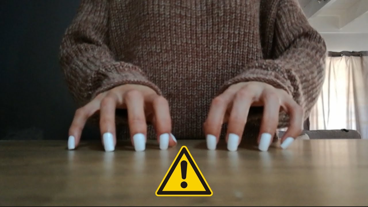 ASMR | Fast and Aggressive Table SCRATCHING and TAPPING ️🔁 (no talking ...