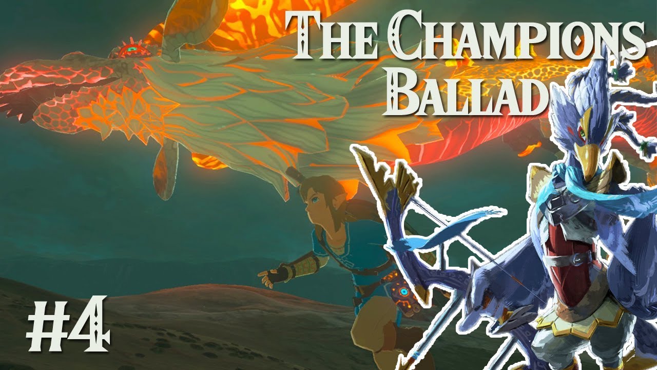 SOARING WITH DRAGONS: Zelda BotW The Champions Ballad #4 - YouTube