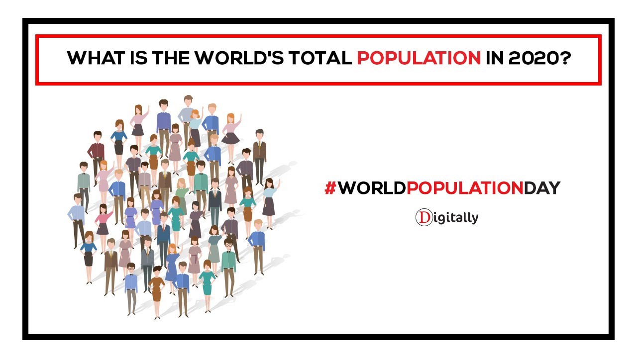 What is world total population in 2020? - YouTube
