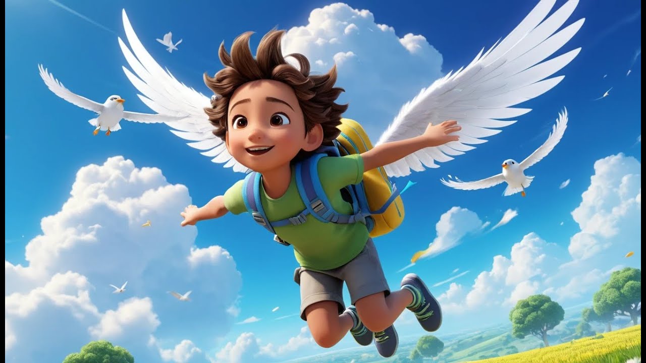Fly, Fly So High, Up into the Sky | Fun Adventure Song for Kids | Sing ...