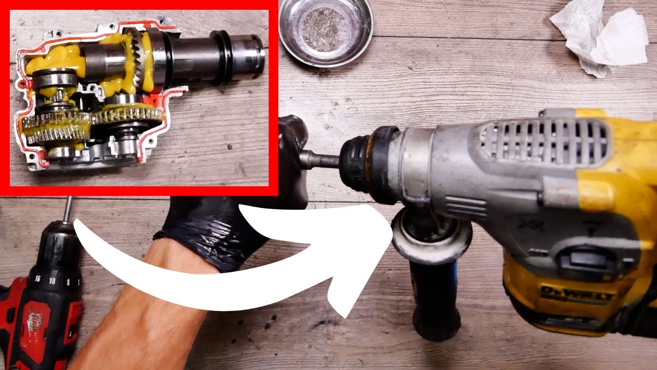 Dewalt not holding drill bit hammer drill repair step by step ...
