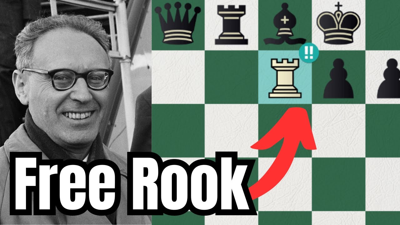 Botvinnik's Immortal DOUBLE rook sacrifice - YouTube