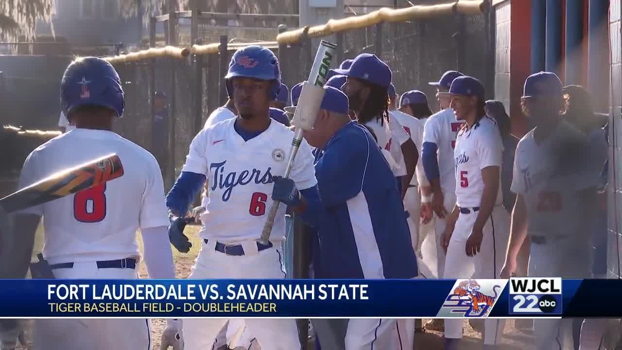 Savannah State baseball splits doubleheader against UFL on 2025 opening ...