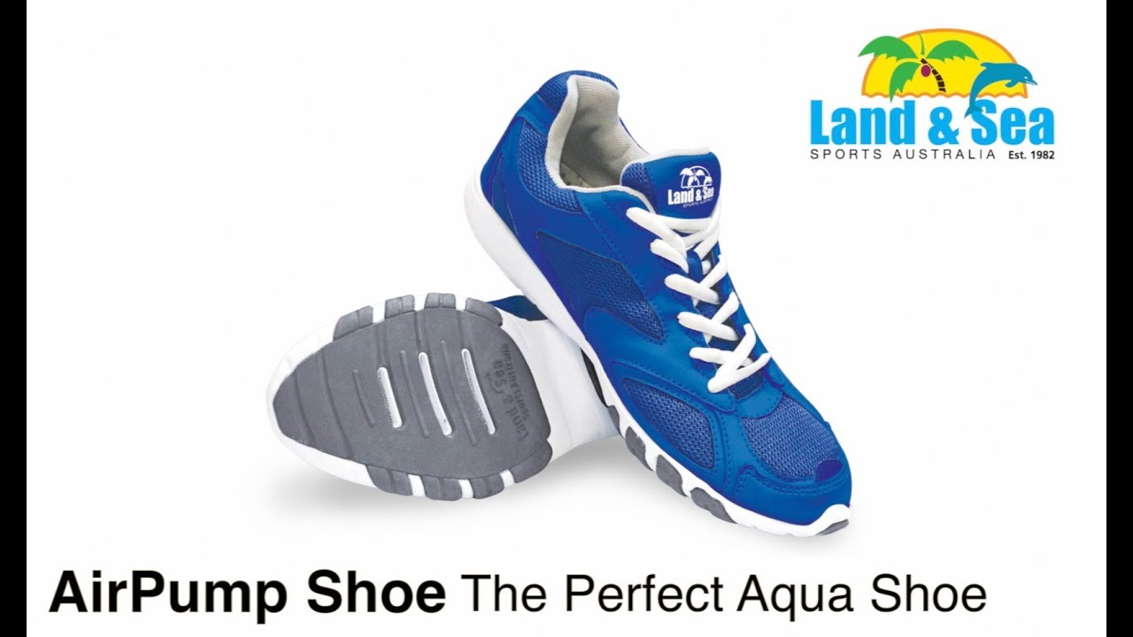 Air Pump Shoe the Perfect Aqua Shoe - YouTube