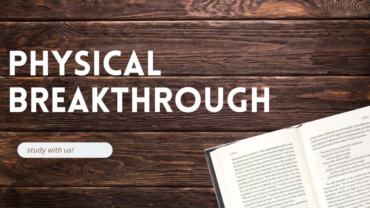 Physical Breakthrough | Sis. Jane | 03.24.24 - YouTube