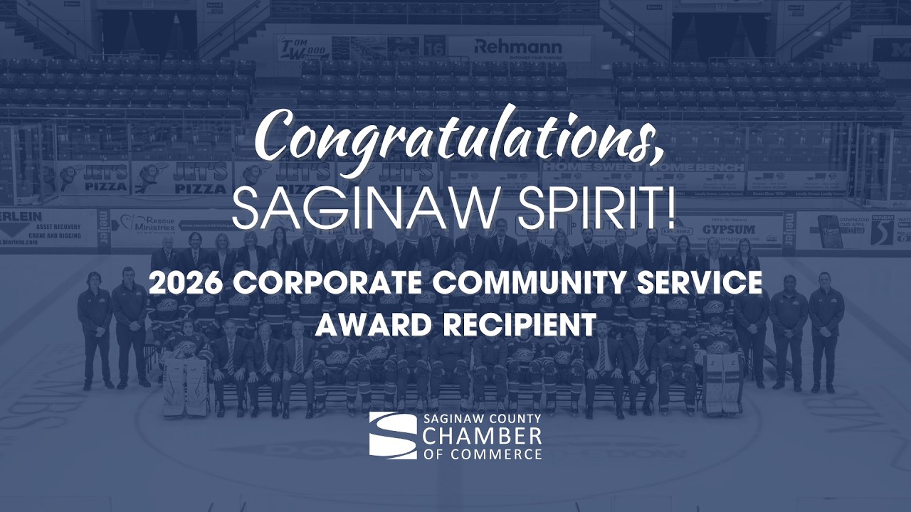 2026 Corporate Community Service Award: Saginaw Spirit - YouTube