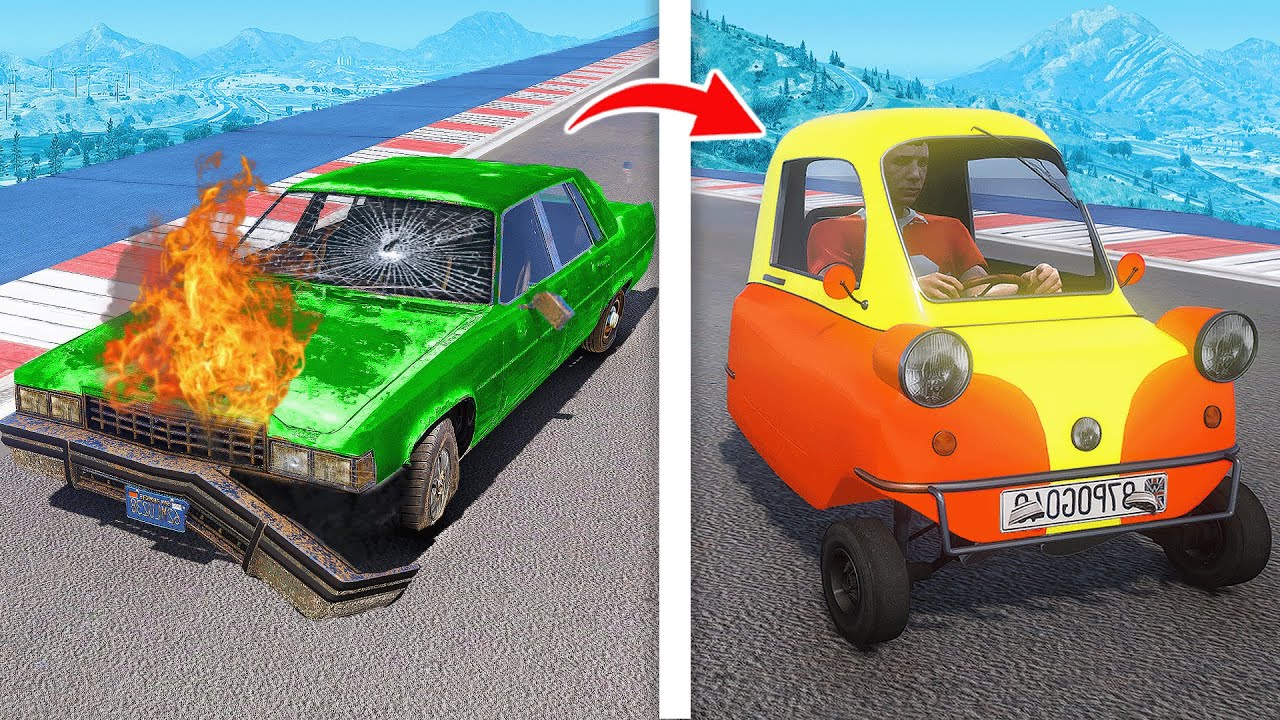 Everytime I crash my car switches.. GTA 5 RP - YouTube