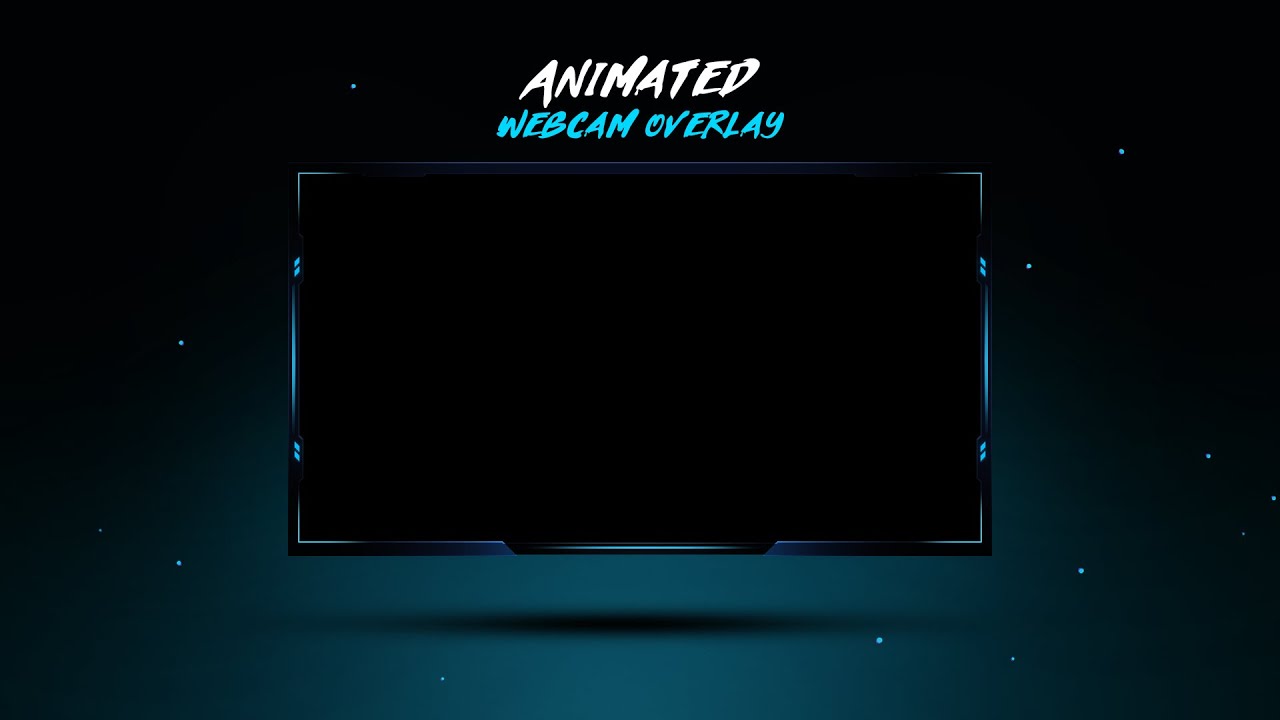 Minimal Webcam Overlay Template || Animated Webcam Overlay - YouTube