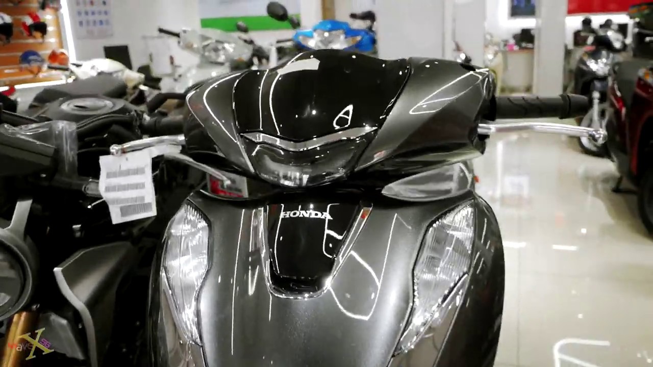 Honda SH 125i ABS 2020 - Xám Đen - Gray Black - Walkaround - YouTube