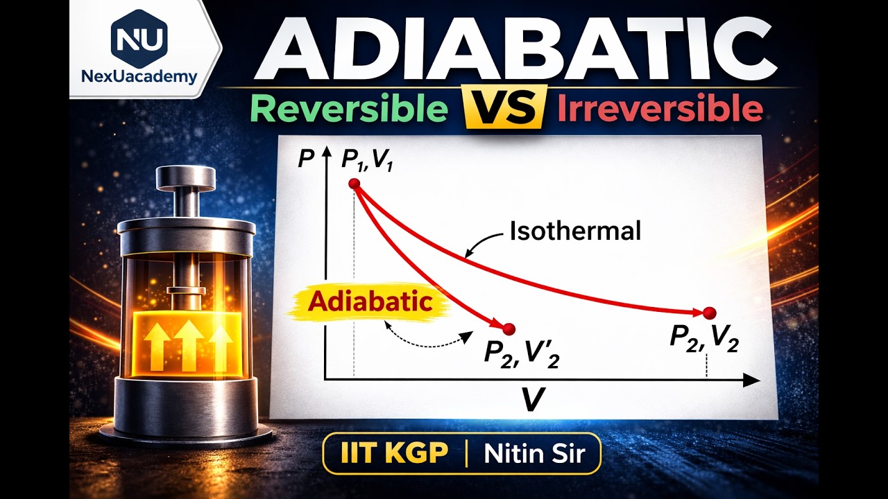 Adiabatic Process Explained | Reversible vs Irreversible (No More ...