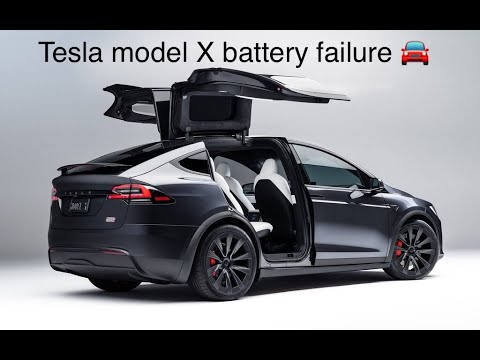 Tesla Model X Battery Failure. #tesla #automobile # ...