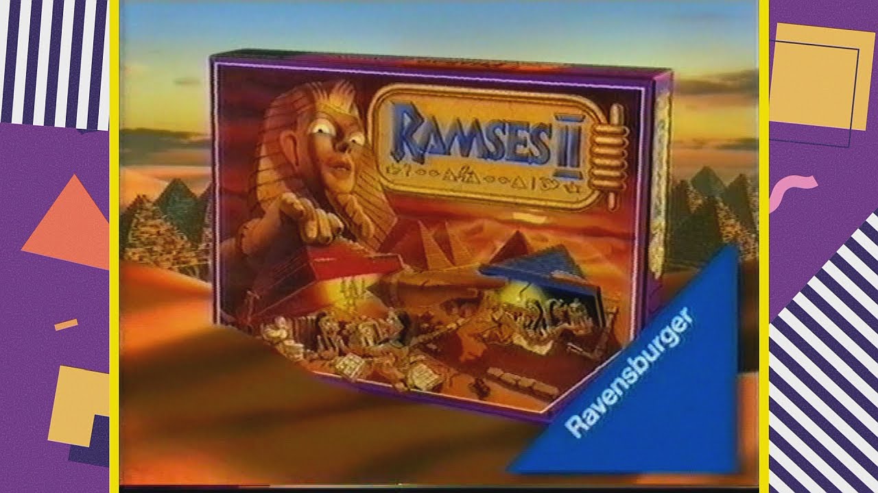 Ramses II Ravensburger - 1997 TV Commercial (Dutch / Nederlands) - YouTube