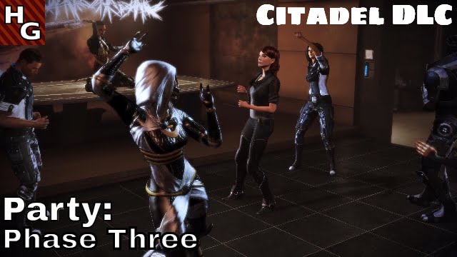 Mass Effect 3 (FemShep) - 331 - Citadel DLC: 35) Party: Phase Three ...